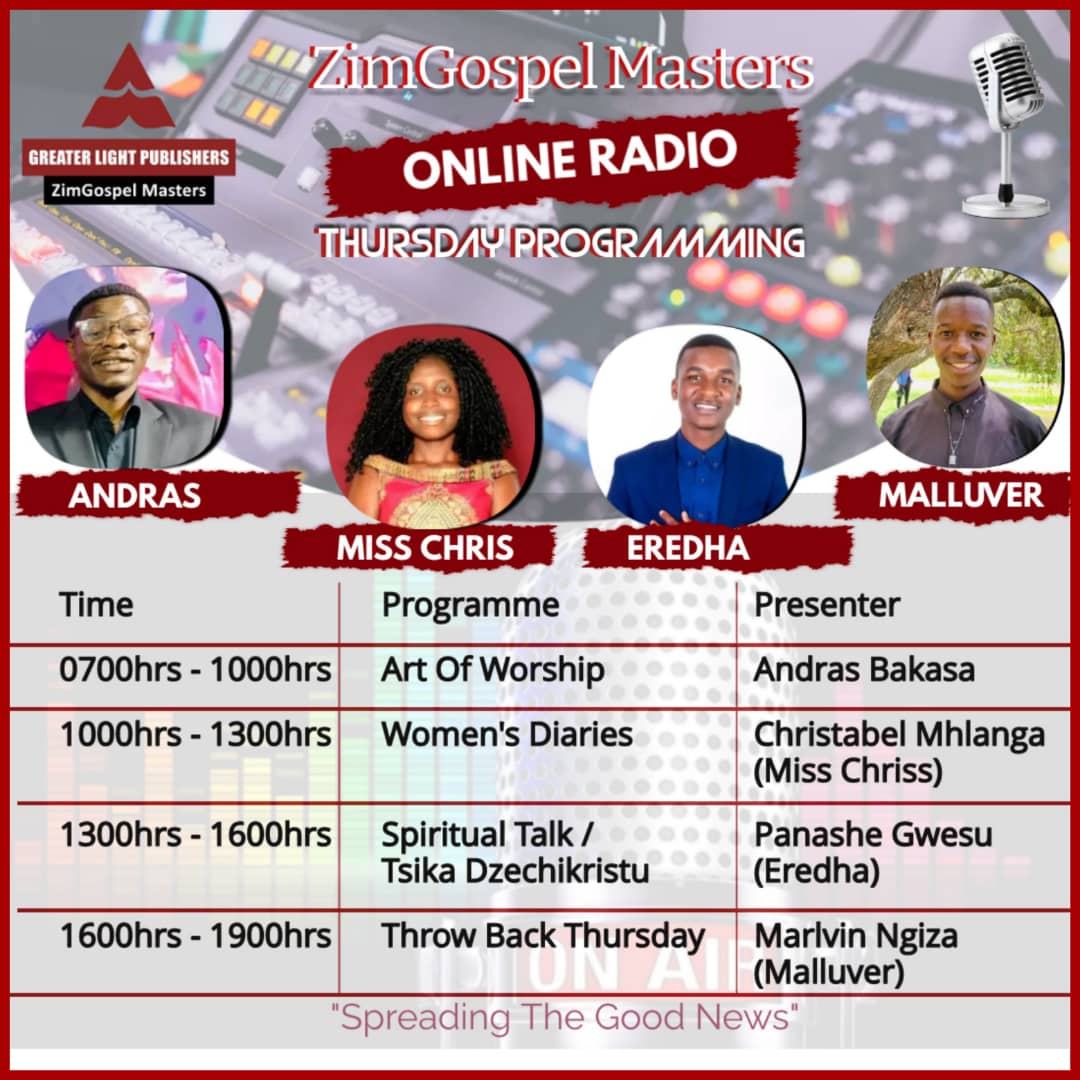 Radio Programmes - ZimGospel Masters